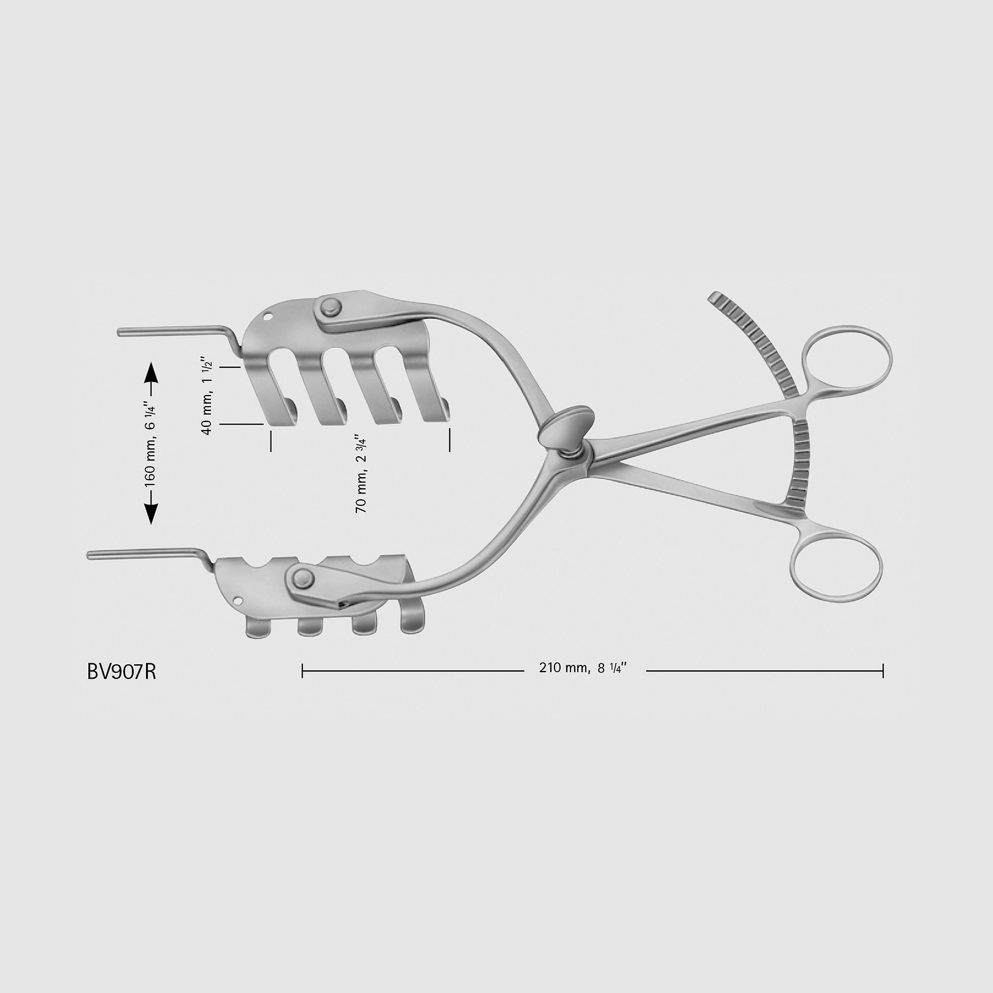 ST. MARKS MODIFIED GIRONA Perineal Retractor – Dr. Simon