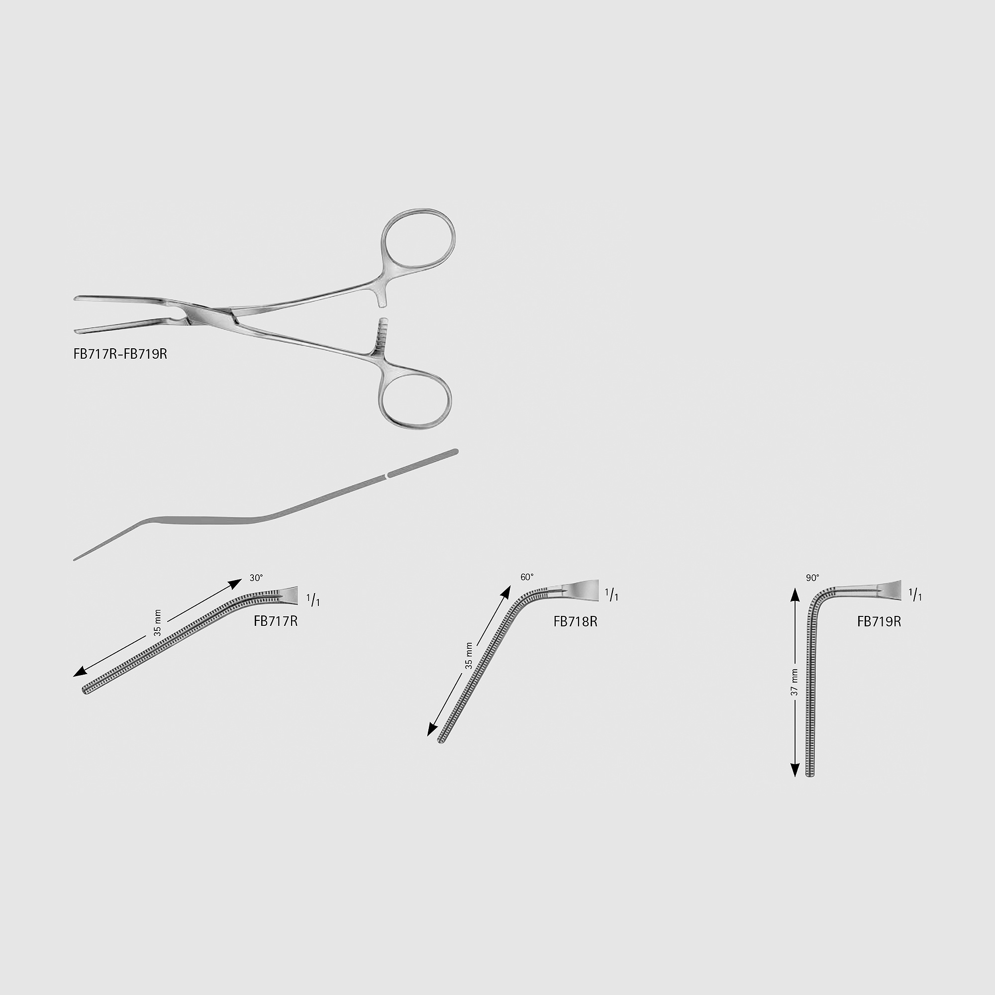 COOLEY Atraumatic Pediatric Anastomosis Clamp, Angled Shaft – Dr. Simon