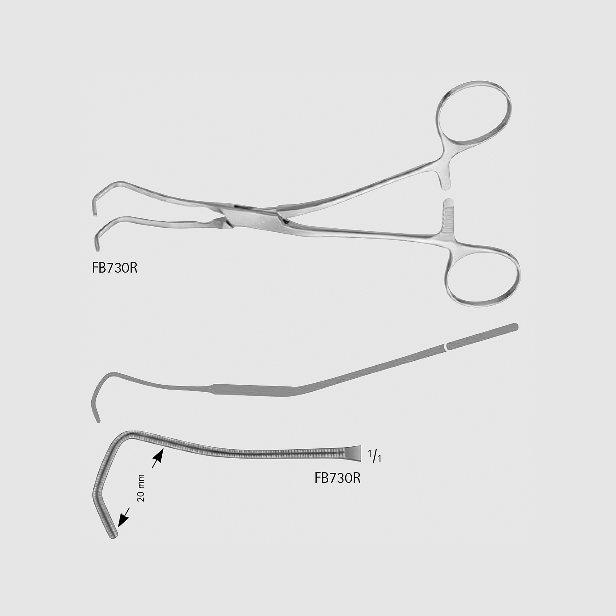 COOLEY Atraumatic Pediatric Multi-Purpose Clamp, Angled Shaft – Dr. Simon