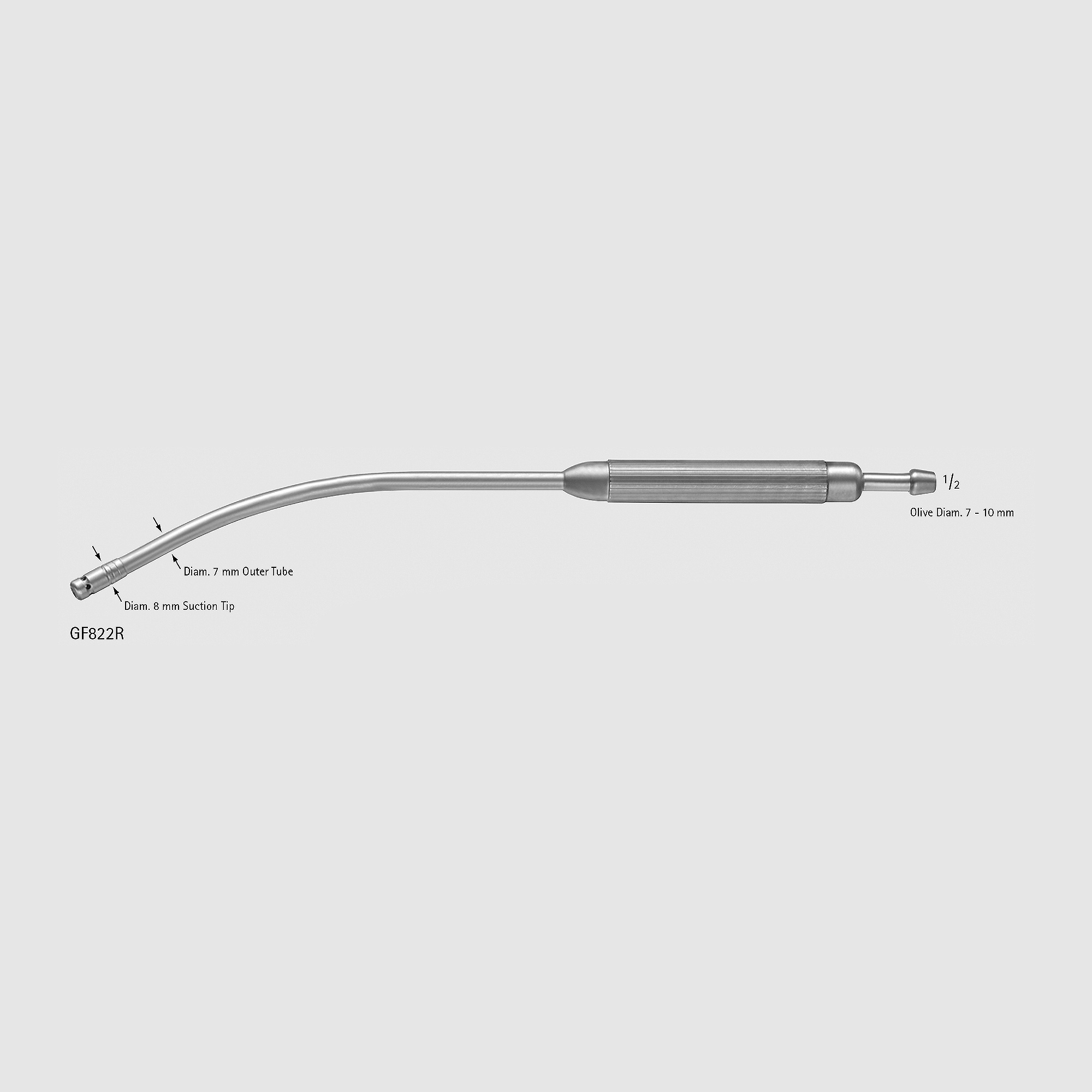 COOLEY Suction Tube W/ Detachable Tip – Dr. Simon