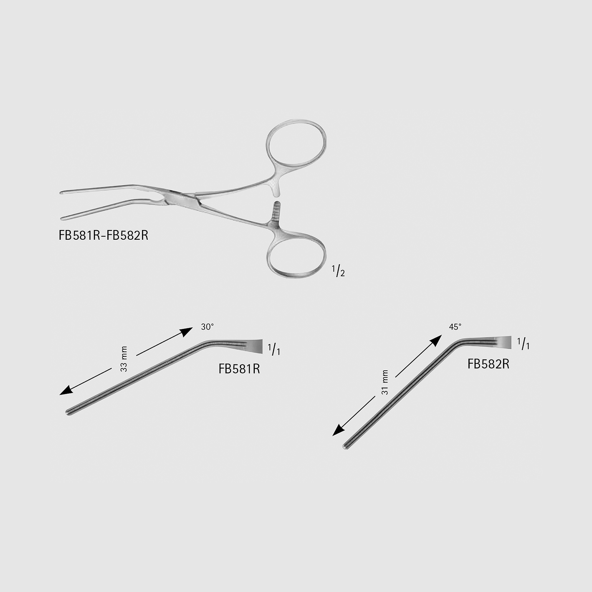 CASTANEDA Atraumatic Neonatal Clamp, Angled – Dr. Simon