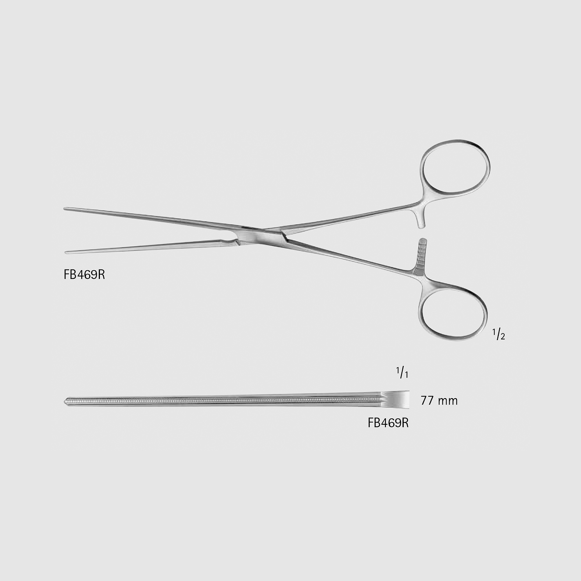 LELAND-JONES Atraumatic Peripheral Clamp – Dr. Simon