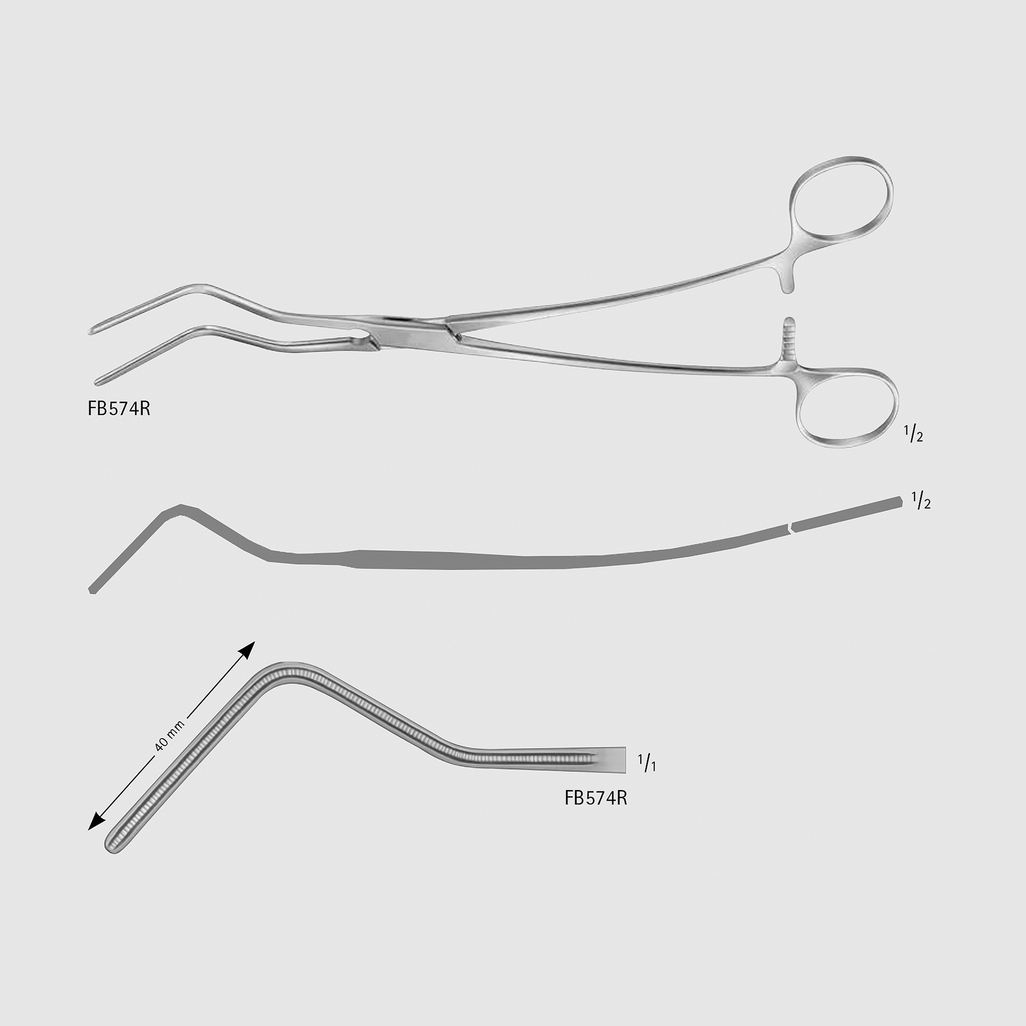 LEES Atraumatic Bronchus Clamp – Dr. Simon