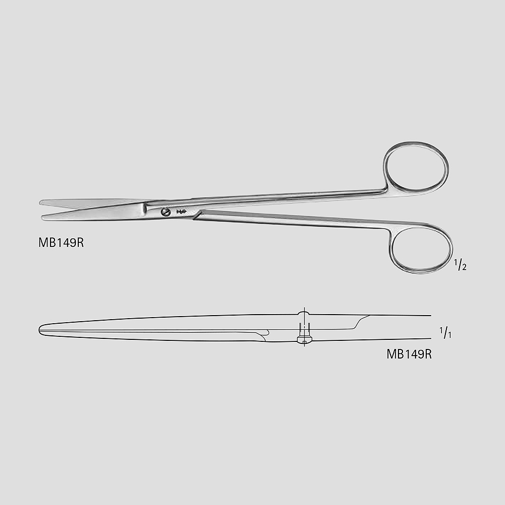 MAYO-SIMS Dissecting Scissors – Dr. Simon