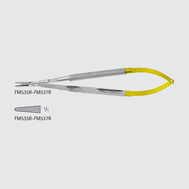 Dia Dust Micro Needle Holder, Round Handle, Heavy, W/ Catch – Dr. Simon