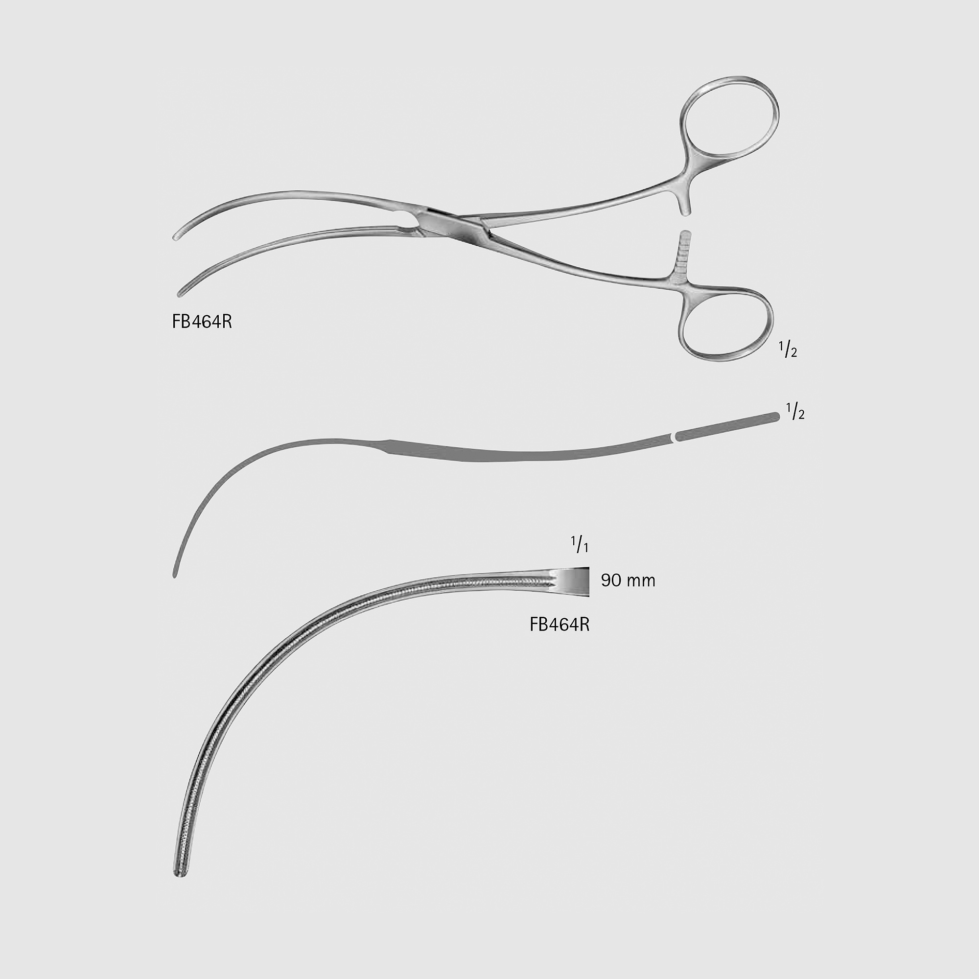 DEBAKEY Atraumatic Peripheral Clamp #2 – Dr. Simon