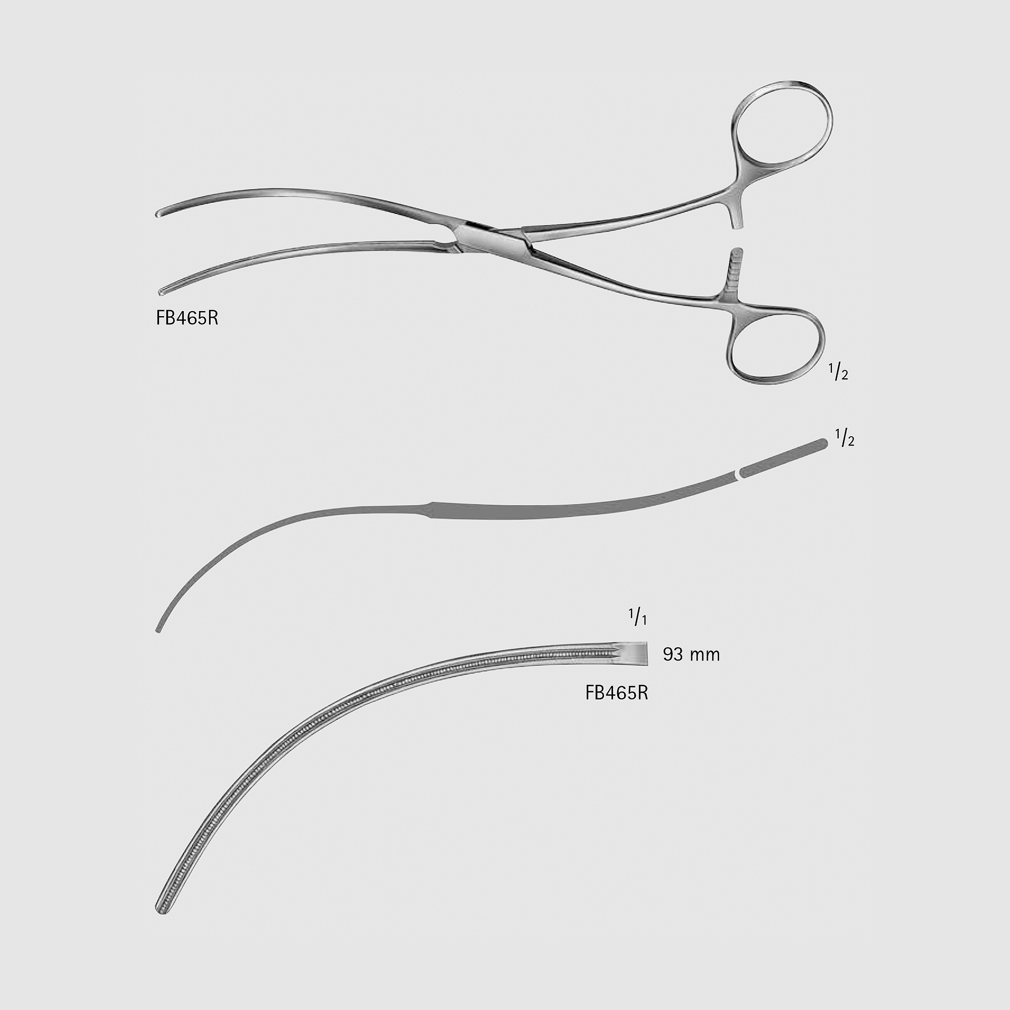 DEBAKEY Atraumatic Peripheral Clamp #3 – Dr. Simon