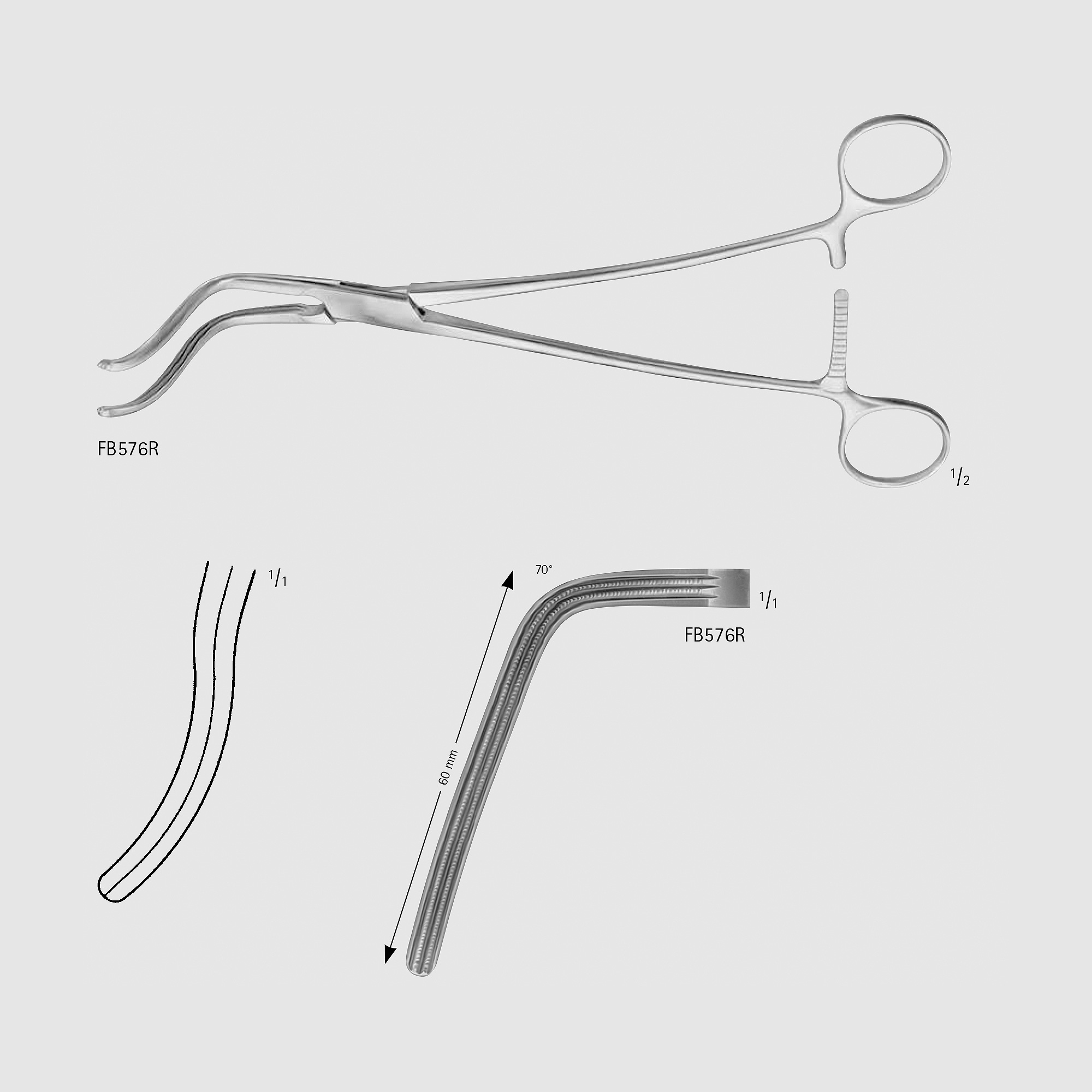 DEBAKEY Atraumatic Sidewinder Aortic Clamp – Dr. Simon