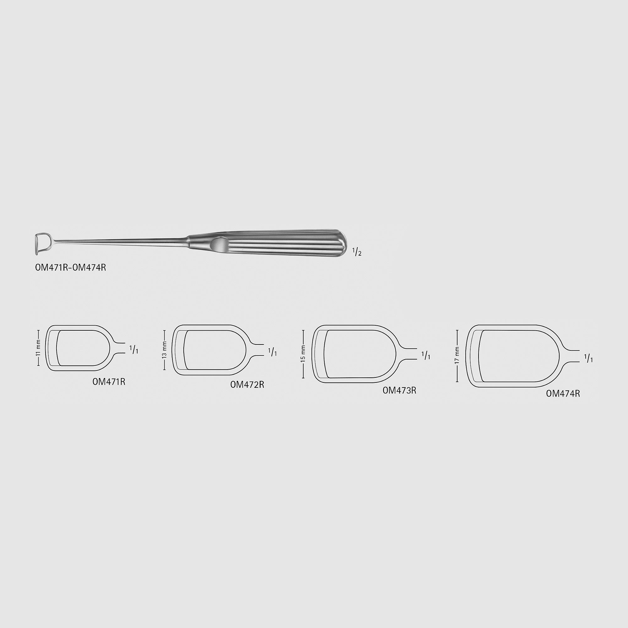 BARNHILL Adenoid Curette – Dr. Simon