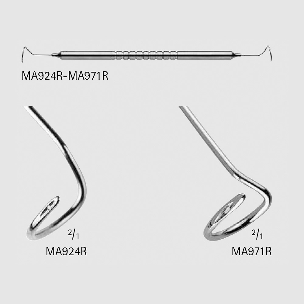 Pigtail Lacrimal Probe, Double Ended, W/ Suture Holes – Dr. Simon