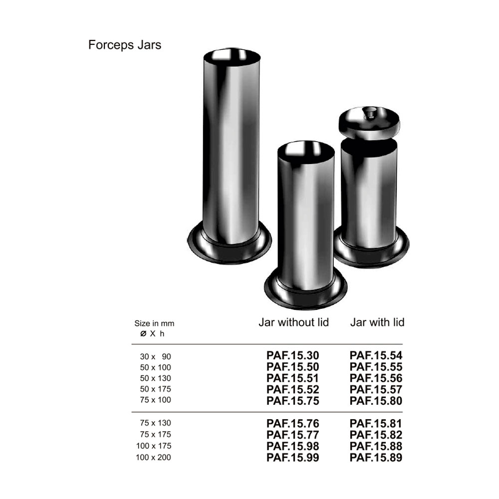 Forceps Jars – Dr. Simon