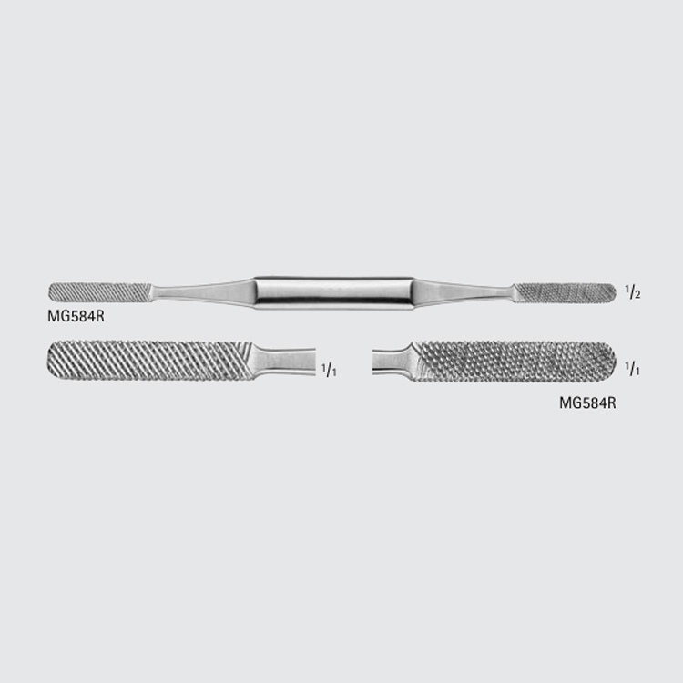 FOMON Bone Rasp, Double Ended – Dr. Simon