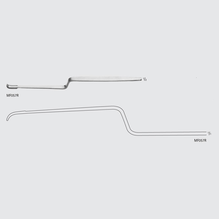 D’ERRICO Nerve Root Retractor, Bayonet-Shaped – Dr. Simon