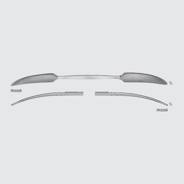 PUTTI Bone File, Double Ended – Dr. Simon