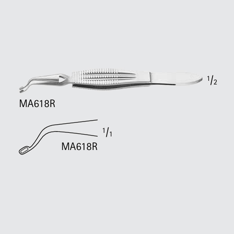 CASTROVIEJO Capsule Forceps, Cross-Action – Dr. Simon