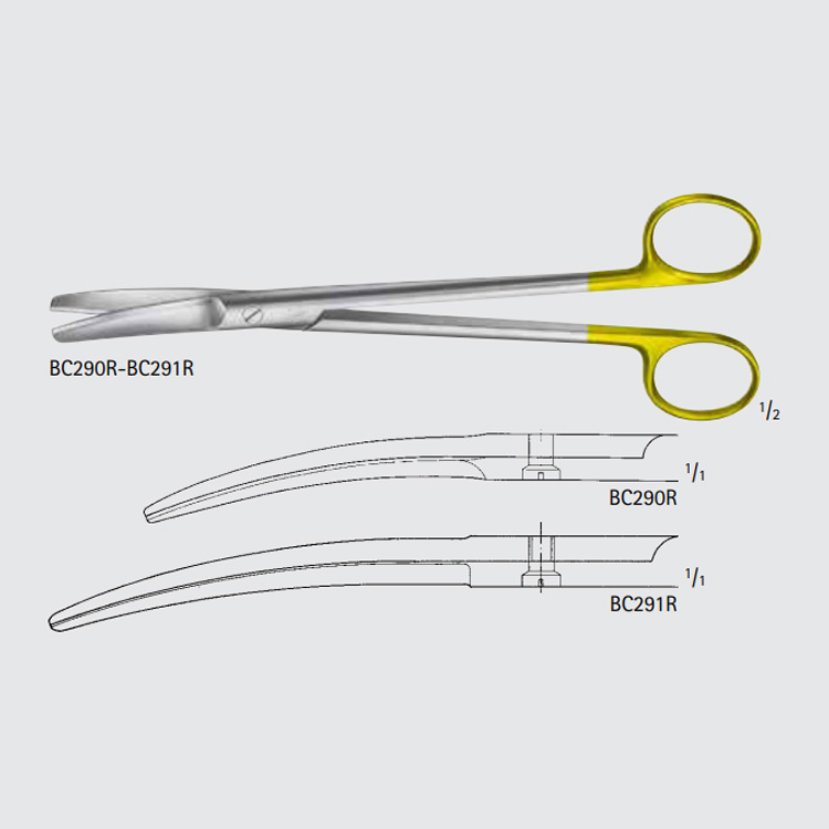 DUROTIP TC SIMS Uterine Scissors – Dr. Simon